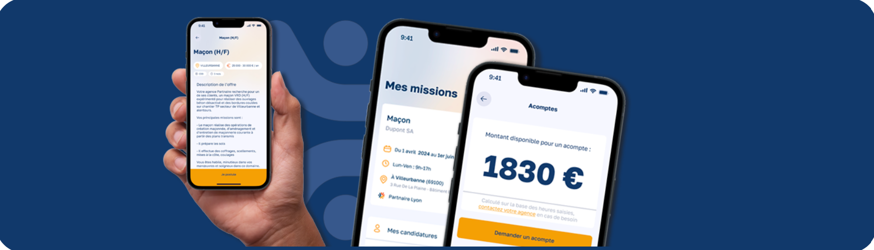 Découvrez l'application mobile Partnaire ⋆ Agence d'intérim, Partnaire.